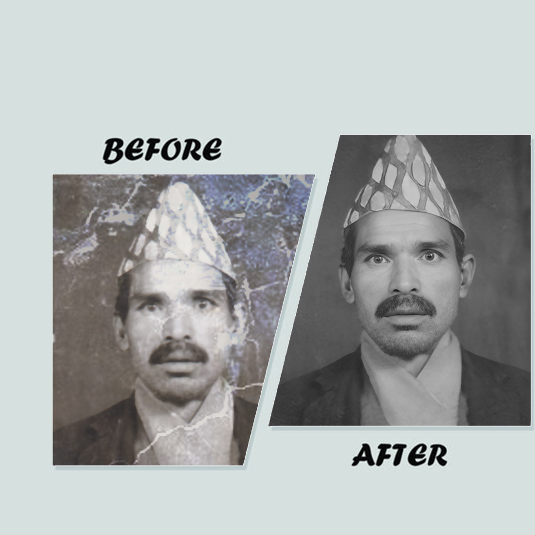 Photo Restoration and Framing in Nepal Photo Print Service
